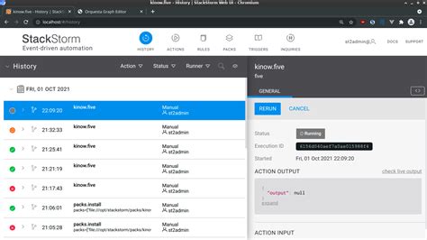 Kinow Cyclic Workflows With Cylc And Stackstorm