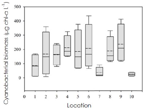 Regression Analysis For Relationship Between Total Chlorophyll A And