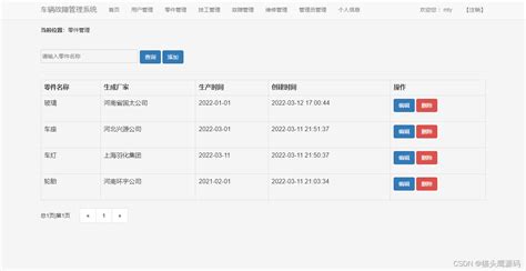 基于java的车辆故障管理系统 Csdn博客