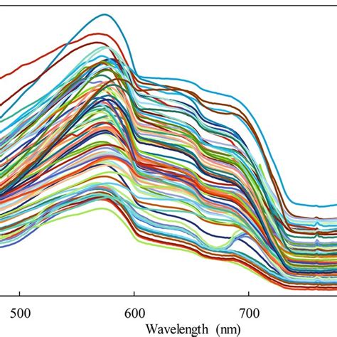 Remote Sensing Reflectance Of Surface Water Of The 89 In Situ Data Download Scientific Diagram