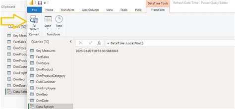 Show Refresh Date And Time Hogolytics