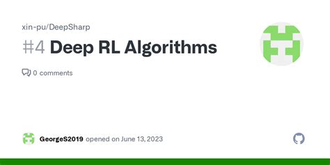 Deep Rl Algorithms · Issue 4 · Xin Pudeepsharp · Github