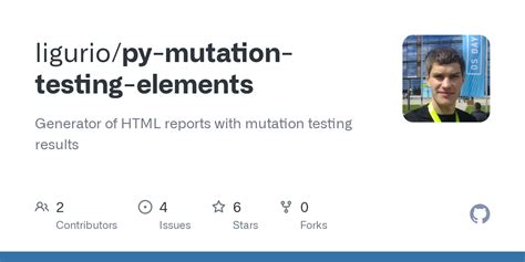 Github Liguriopy Mutation Testing Elements Generator Of Html Reports With Mutation Testing