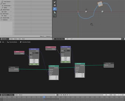Combine Rotations Around Different Centers Pivots In Geometry Nodes