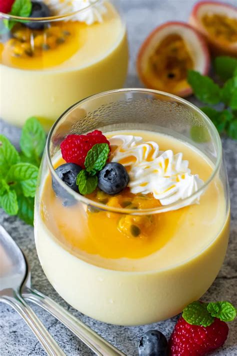 Lilikoi Passion Fruit Posset The Joy Filled Kitchen Fine Dining