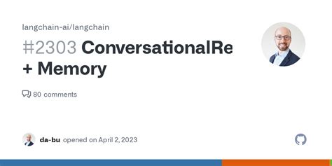Conversationalretrievalchain Memory · Issue 2303 · Langchain Ailangchain · Github