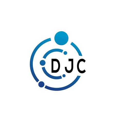 Djc Letter Logo Design On White Background Djc Creative Initials Letter Logo Concept Djc