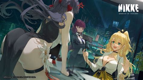 Rupee Dolla And Yan Goddess Of Victory Nikke Drawn By Kuroduki
