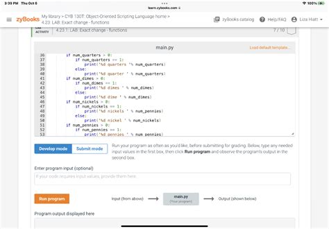 Solved Run Your Program As Often As Youd Like Before