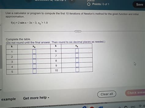 Solved Use A Calculator Or Program To Compute The First 10
