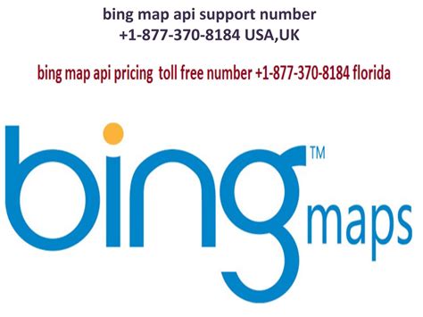 Bing Map Api Free Support Number 1 877 370 8184 Los Angeles By