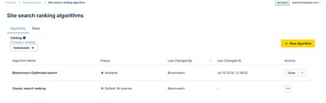 Customize Ranking Algorithm With Ranking Studio