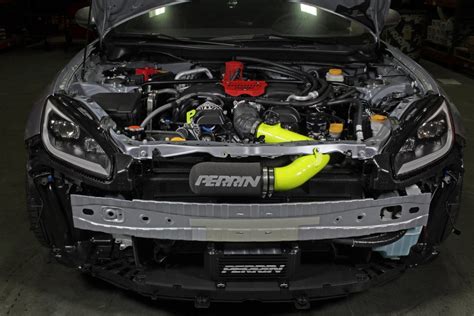 Perrin Neon Yellow Cold Air Intake 2022 2025 Brz 2022 2025 Gr86