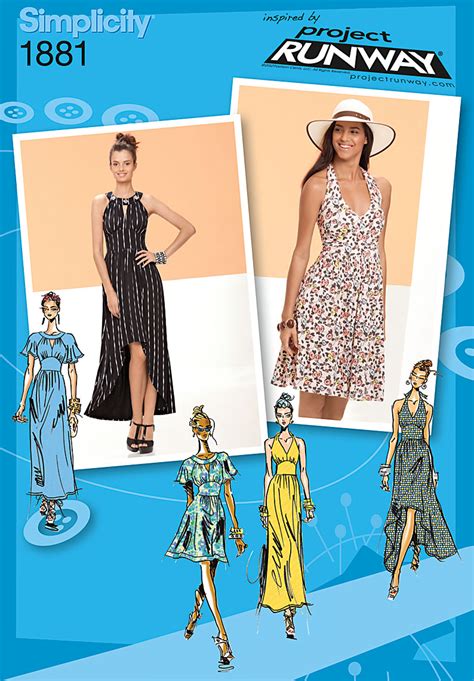 Simplicity 1881 Misses Dresses