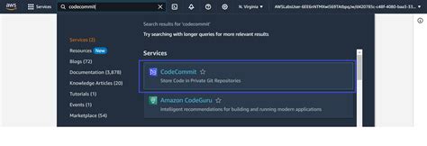 working with aws codecommit