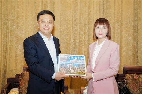 粵港澳大灣區發展專員訪問廣東中山 大灣區 香港中通社