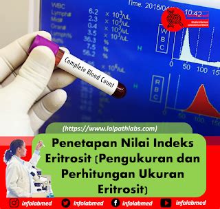 Penetapan Nilai Indeks Eritrosit Pengukuran Dan Perhitungan Ukuran Eritrosit
