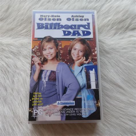BILLBOARD DAD VHS The Olsen Twins Vhs Mary Kate Olsen Tv Show Ashley Olsen PicClick AU