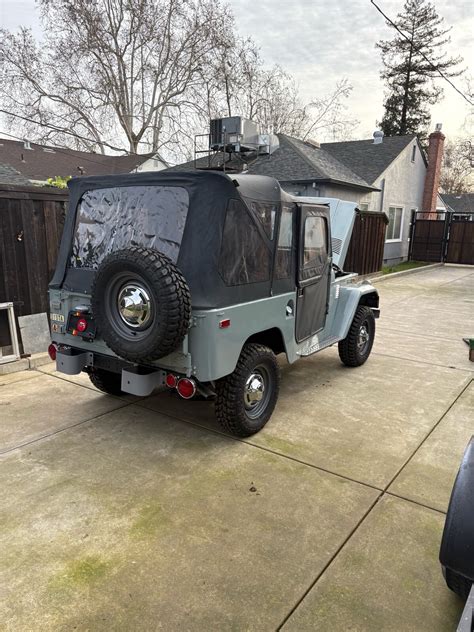 1972 Toyota Land Cruiser Convertible Grey Fj40 For Sale