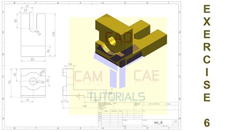 Cad Cam Cae Tutorials 2d Drawings Beginners Tutorials