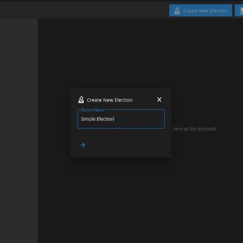 Create Election Dialog Download Scientific Diagram
