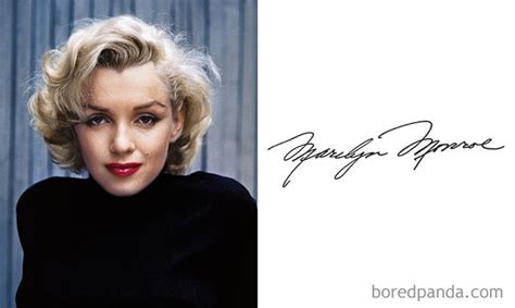 We Made A List Of The Most Interesting Celebrity Autographs Bored Panda