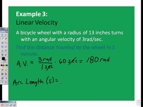 Angular Velocity Example