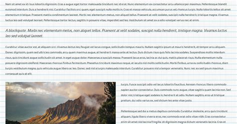 Setting A Flexible Baseline Grid In Css