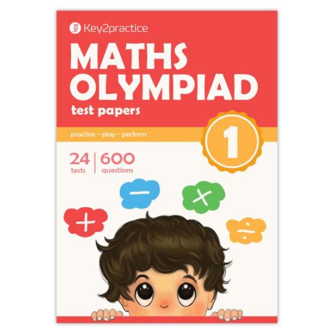 Key2practice Olympiad Test Paper For Class 1 24 Tests 600 Math Ques The Book Masters