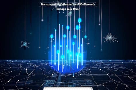 Premium Psd Abstract Technology Background Digital Computer Code