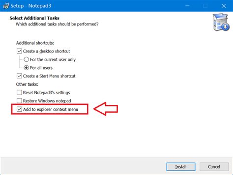 Open With Notepad3 Right Click Menu · Issue 1846 · Rizonesoftnotepad3 · Github
