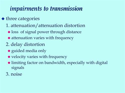 Ppt Cs3502 Data And Computer Networks The Physical Layer 3