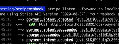 Stripe API Laravel