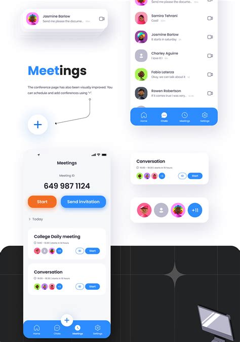 Zoom Ui And Ux Redesign Behance
