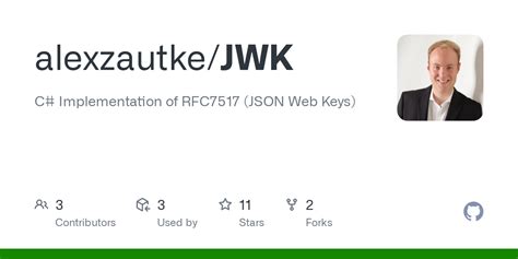 github alexzautke jwk c implementation of rfc7517 json web keys