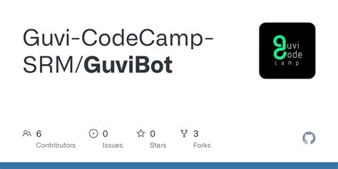 Github Guvi Codecamp Srm Guvibot