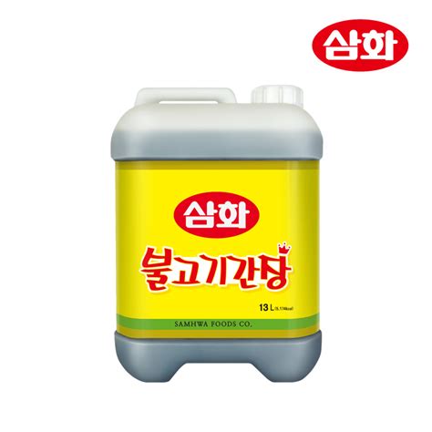 삼화 불고기간장 13L 삼화식품공사