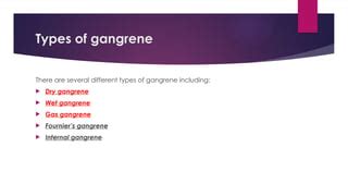 Gangrene And Its Typespathologykripapptx