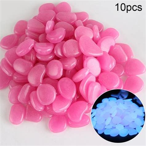 10 шт светящиеся гальки в темноте светящиеся искусственные камни декоративные садовые дорожки