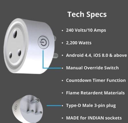 Smart WiFi Timer Plug For Home Automation For Smart Life App At Rs 1099 In Pune