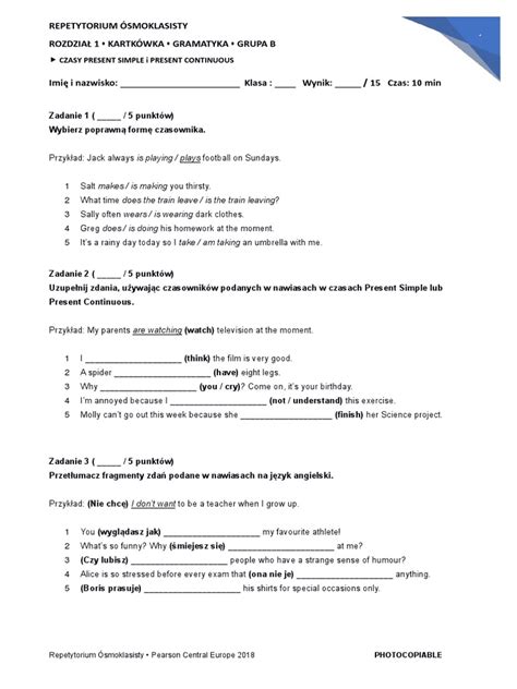 Rep8 Unit 1 B Short Test Grammar Pdf