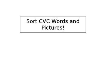 CVC Sort By Taylor Farnsworth TPT