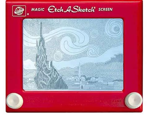 Etch A Sketch Art In Pictures Etch A Sketch Art Etch A Sketch
