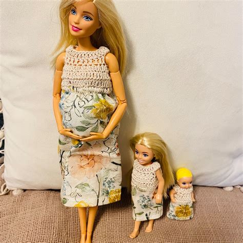 Barbie Pregnant With Baby Etsy