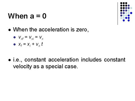D Kinematics Particle Under Constant Acceleration Average