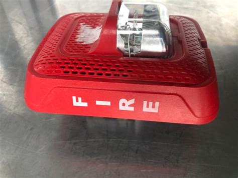 System Sensor Spsrl Red Fire Alarm Strobe Light No Mount New Free