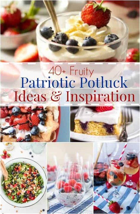 Patriotic Potluck Ideas And Inspiration