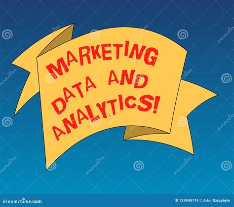 Handwriting Text Writing Marketing Data And Analytics Concept Meaning