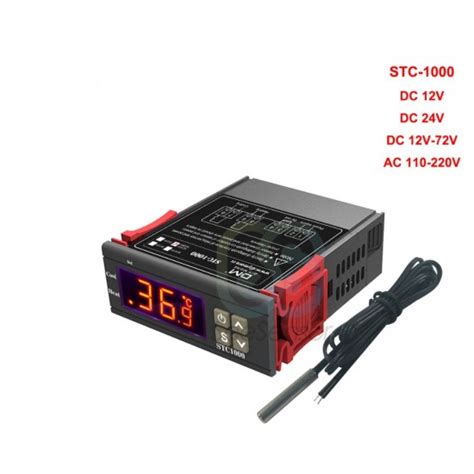 Stc 1000 Stc 1000 Led Digital Thermostat For Incubator Temperature Controller 12v 24v 220v Price