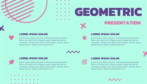 Geometric Free PowerPoint Template Powerpoint Hub